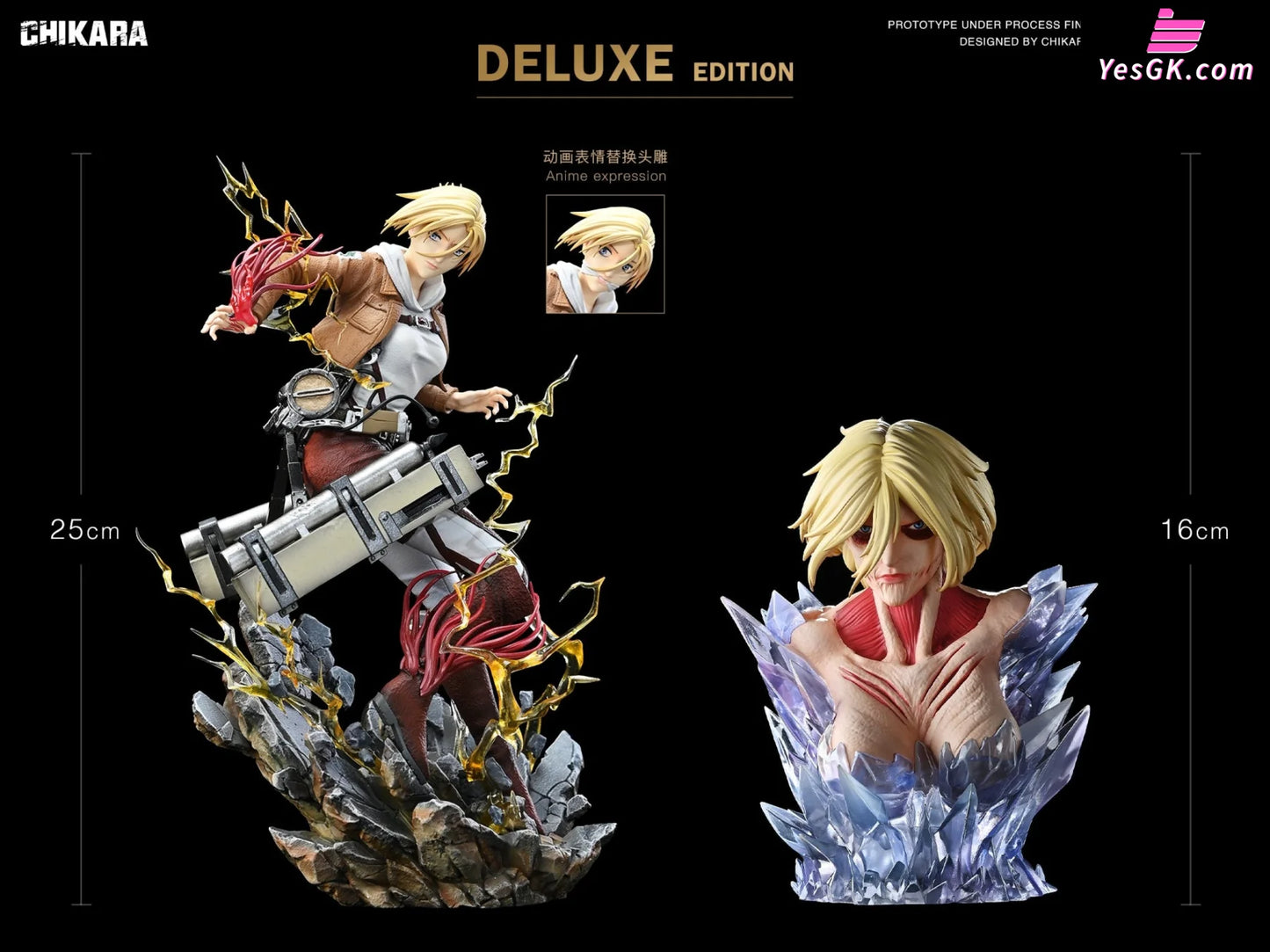 Attack on Titan Annie Annie Leonhart Statue - CHIKARA Studio [In-Stock ...
