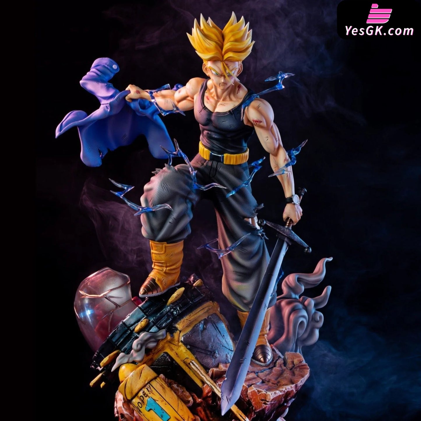 Dragon Ball Time Machine Future Torankusu Statue - Dim Model Studio [I ...