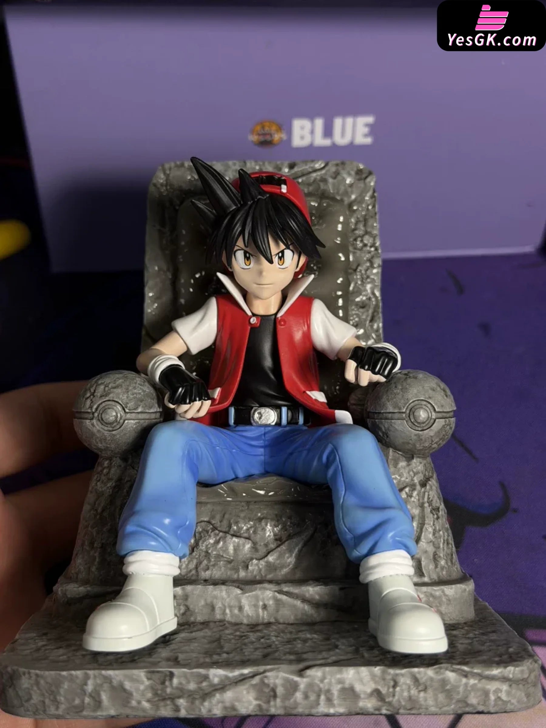 Pokémon Throne Red GK Statue - Han Han Studio [In-Stock] – YesGK