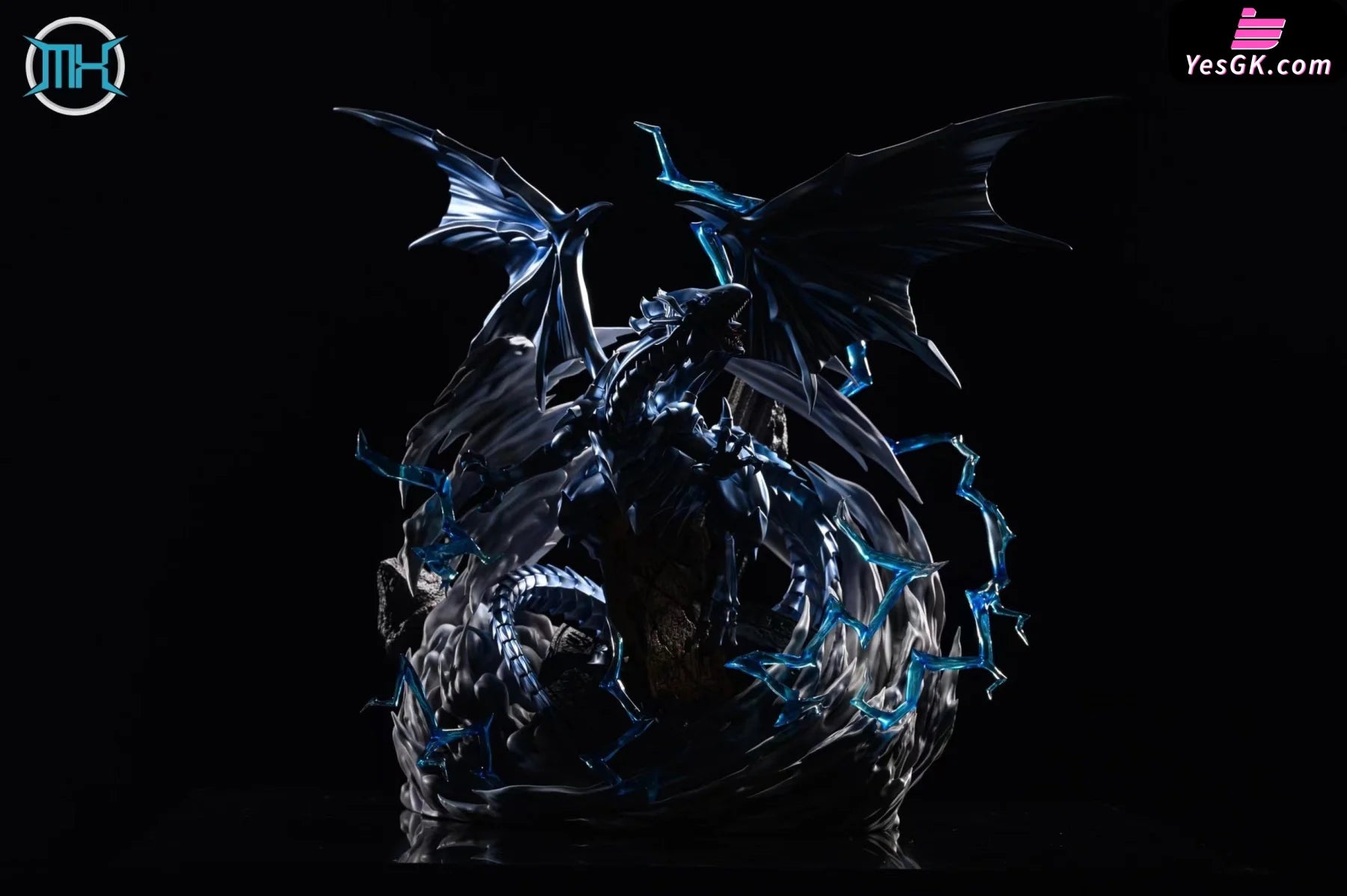 Yu-Gi-Oh Statue #2 Blue Eyes White Dragon Resin Statue - MX Studio [In ...